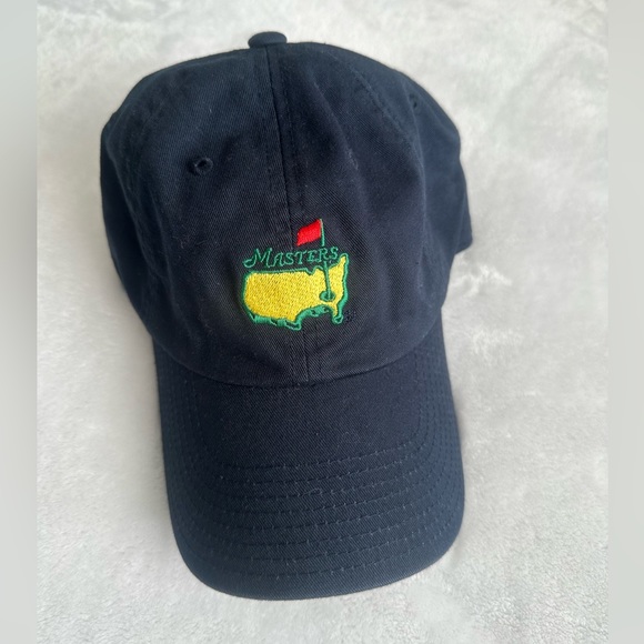 American Needle | Accessories | Masters Logo Golf Hat Navy Unisex ...